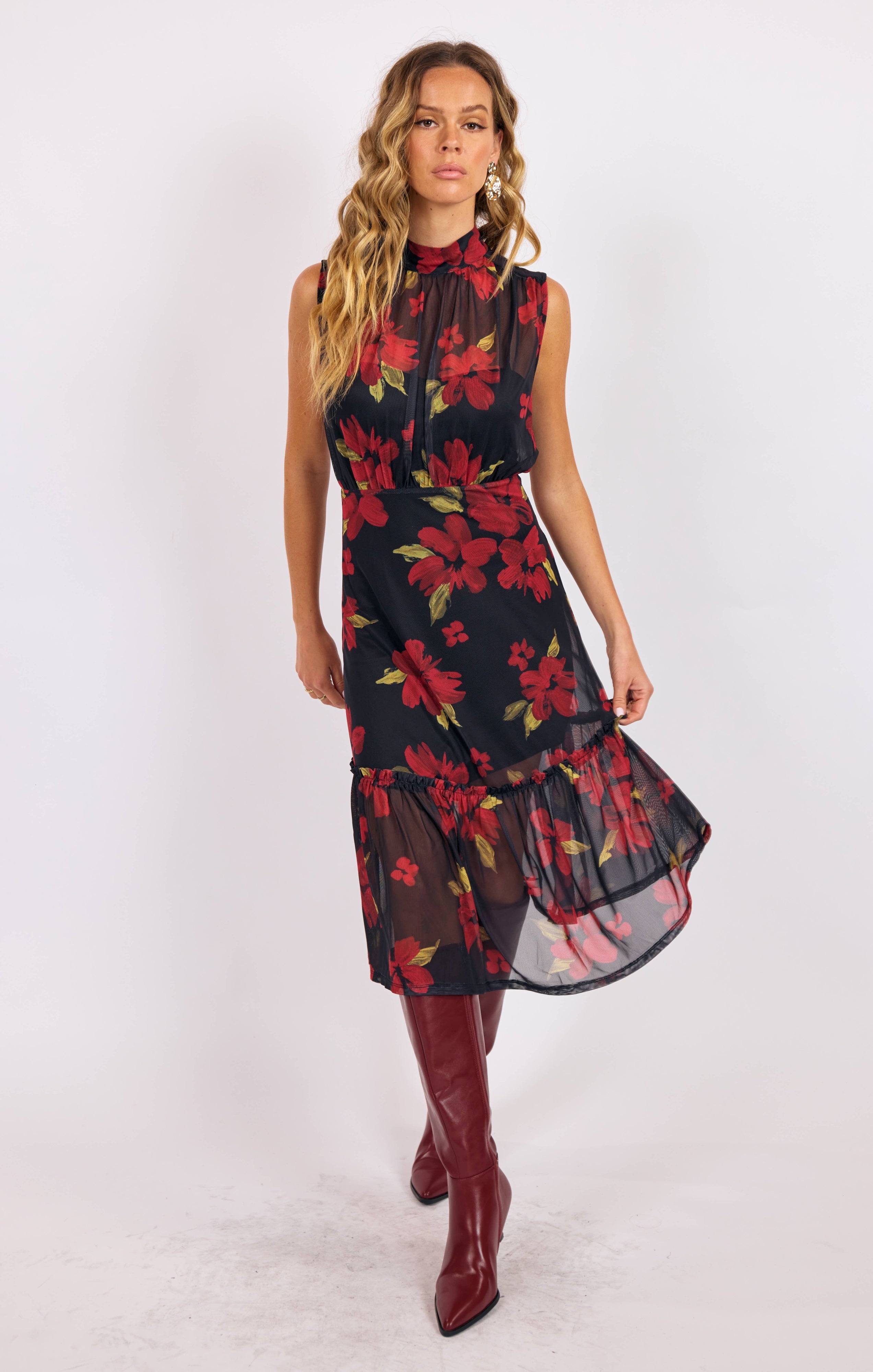 Sage The Label Gypset Glamour Midi Dress – Emma Downtown